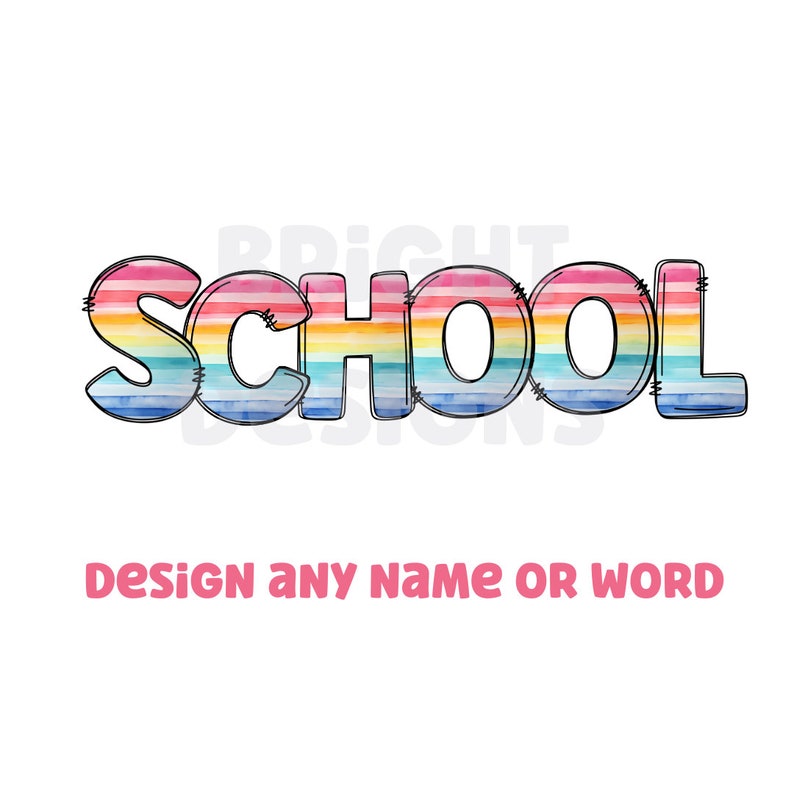 Rainbow Watercolor Alphabet Png Clipart Letters 300dpi Transparent Png ...