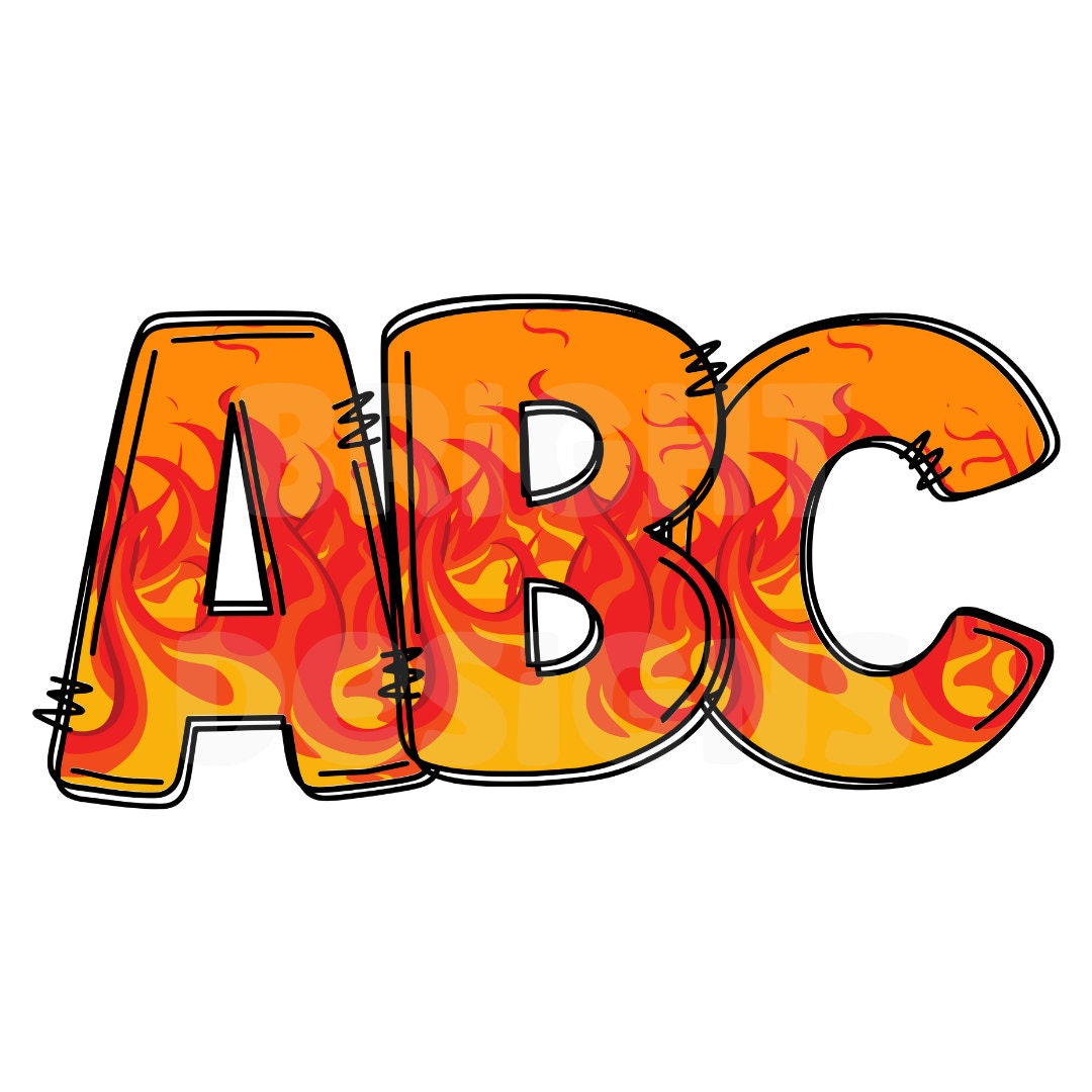 Fire Safety Clipart Letters 300dpi Transparent Png. 5 Styles of ...