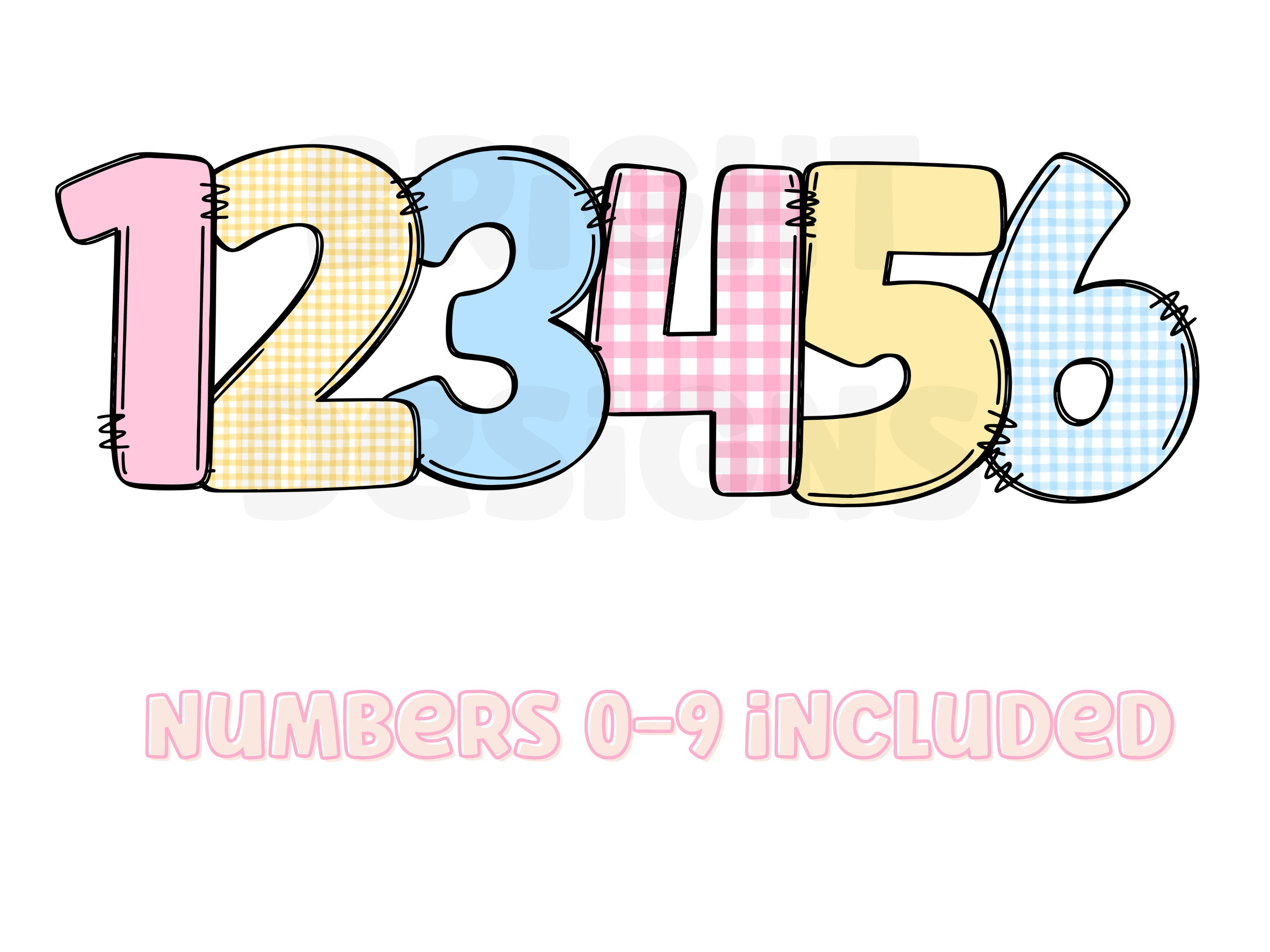 Baby Clipart Letters 300dpi Transparent Png. 5 Styles of - Etsy