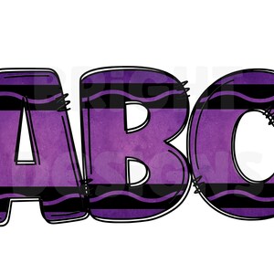 Crayons School Alphabet Clipart Letters 300dpi Transparent Png. 5 ...