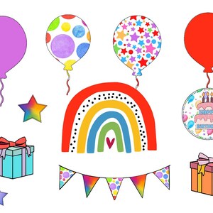 Party Clipart Letters 300dpi Transparent Png. 5 Styles of Alphabet ...