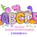 Dinosaur Clipart Letters 300dpi Transparent Png. 5 Styles of Alphabet ...