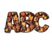 Fall Alphabet PNG Clipart: Autumn Letters, Numbers (digital Download ...