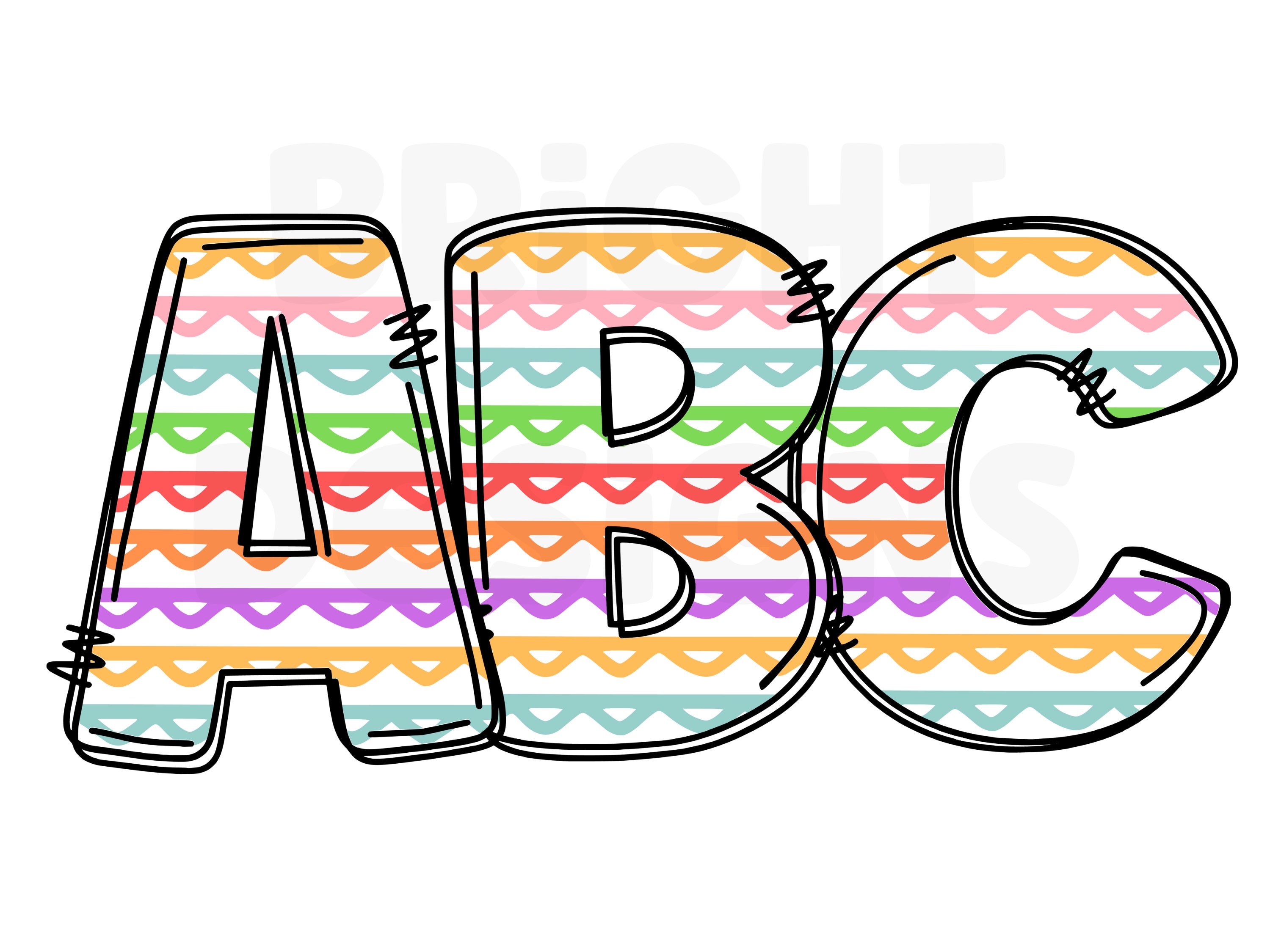 Happy Birthday Clipart Letters 300dpi Transparent Png. 5 - Etsy