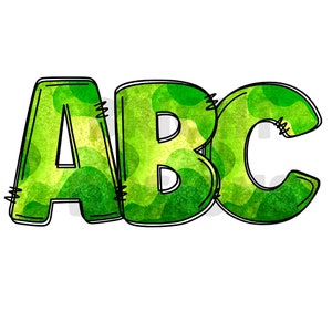 Mermaid Alphabet Png Clipart Letters 300dpi Transparent Png. 5 Styles ...