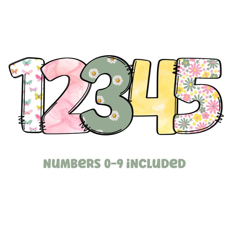Spring Flowers Alphabet Png Letters Spring Font Spring Alphabet Spring ...