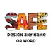Fire Safety Clipart Letters 300dpi Transparent Png. 5 Styles of ...