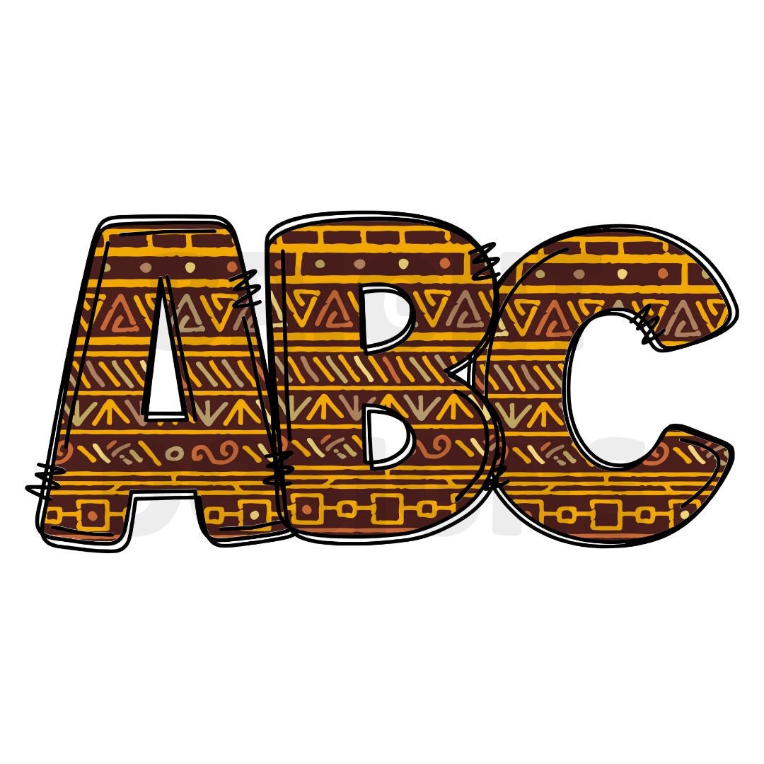 African Alphabet Png Clipart Letters 300dpi Transparent Png. 5 Styles ...