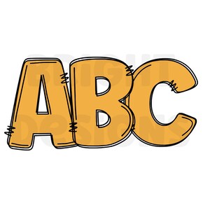 Fall Autumn Alphabet Png Clipart Letters 300dpi Transparent Png. 5 ...