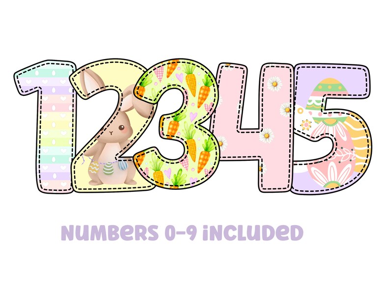 Easter Clipart Letters 300dpi Transparent Png. 5 Styles of Alphabet ...