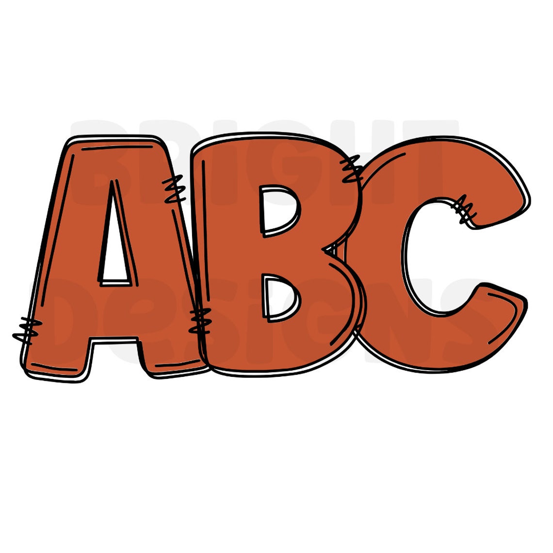 Fall Autumn Alphabet Png Clipart Letters 300dpi Transparent - Etsy