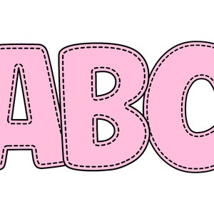 Pink Valentine Clipart Letters 300dpi Transparent Png. 5 Styles of ...