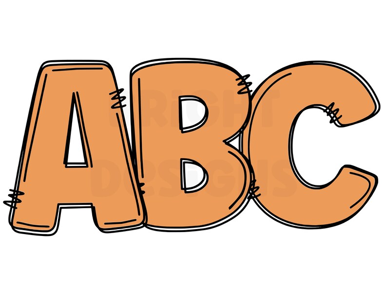 Rainbow Clipart Letters 300dpi Transparent Png. 5 Styles of Alphabet ...