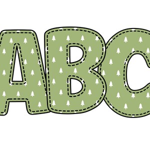 Christmas Clipart Letters 300dpi Transparent Png. 5 Styles. Christmas ...