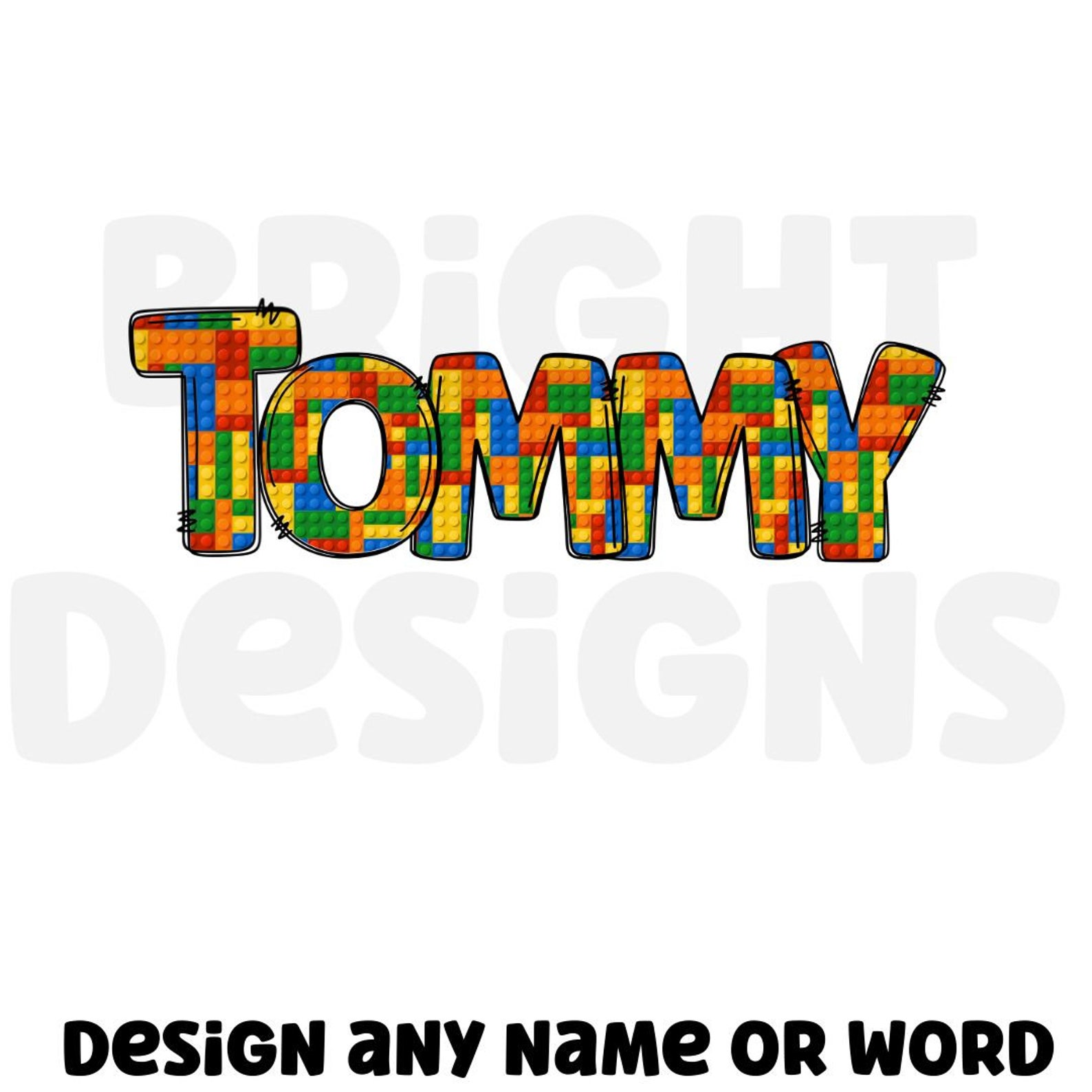 Building Bricks Alphabet Clipart Letters 300dpi Transparent Png. 1 Set ...