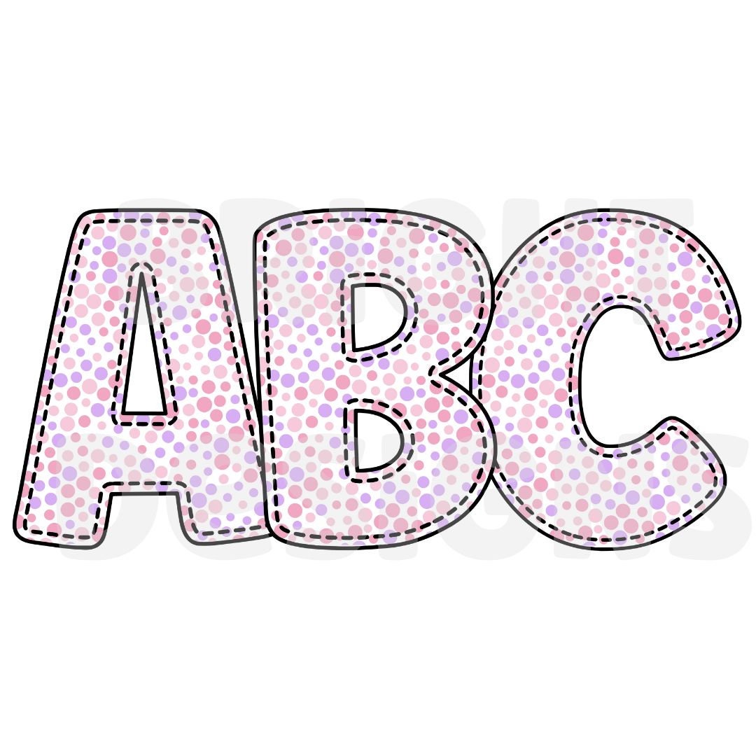 Unicorn Alphabet Clipart Letters 300dpi Transparent Png. 5 Styles of ...