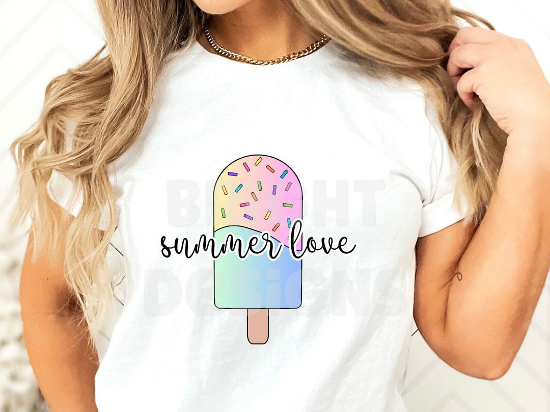 Summer Love Ice Lolly Clipart Graphic 300dpi Transparent Png, Jpg It ...