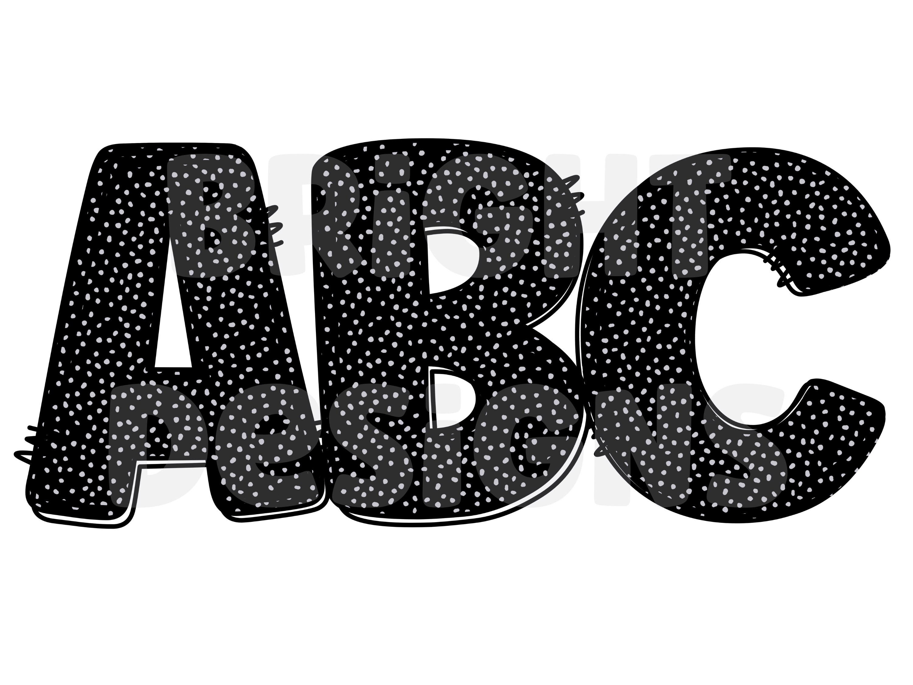 Adams Family Inspired Day Clipart Letters 300dpi Transparent - Etsy