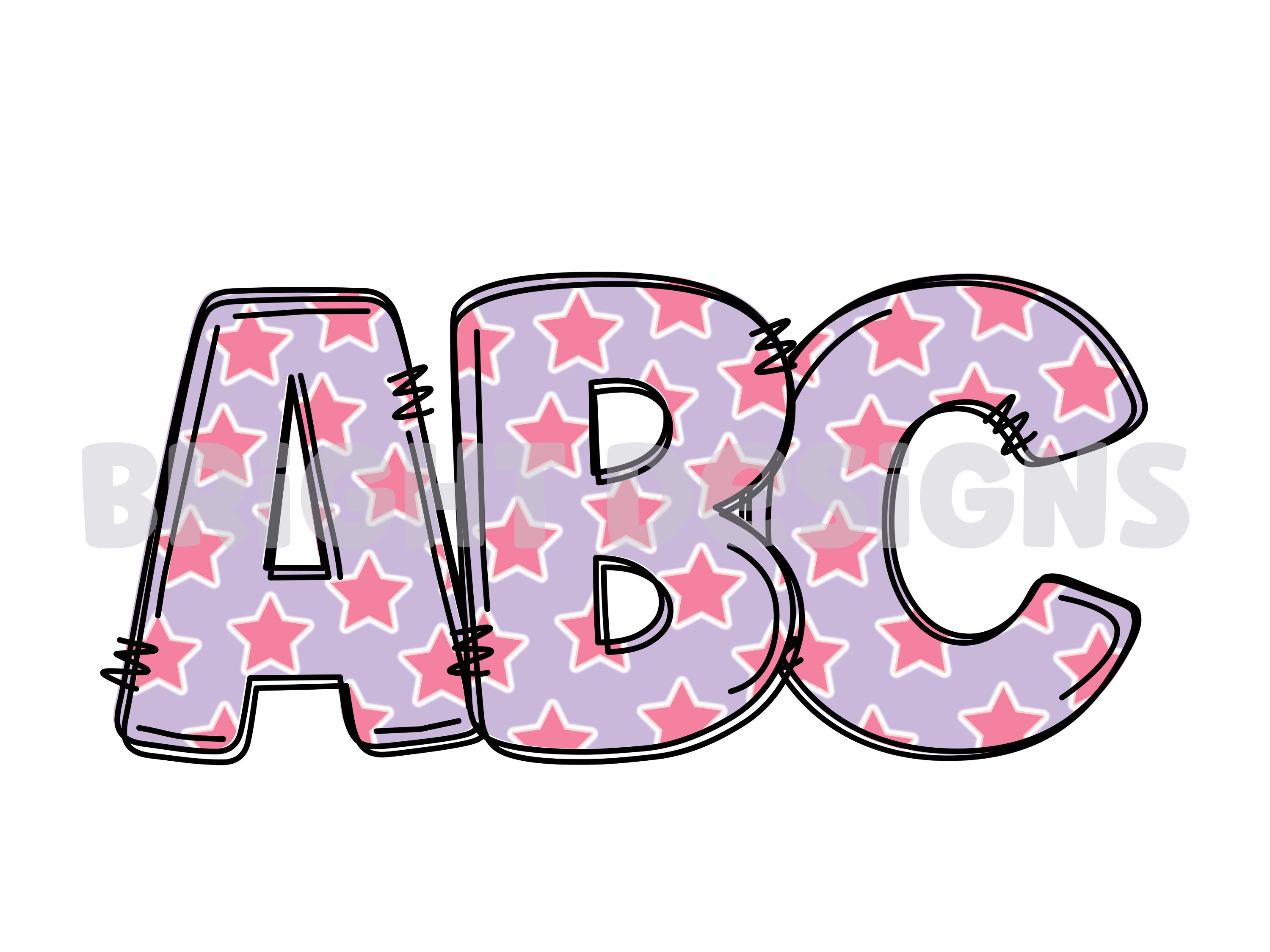 Girls Super Heroes Clipart Letters 300dpi Transparent Png. 5 Styles of ...