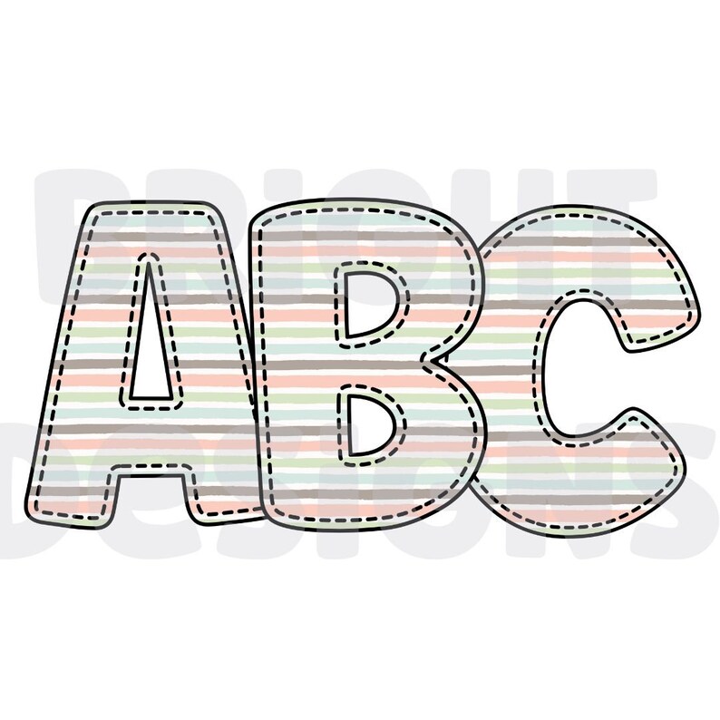 Spring Clipart Letters 300dpi Transparent Png. 5 Styles of Alphabet ...