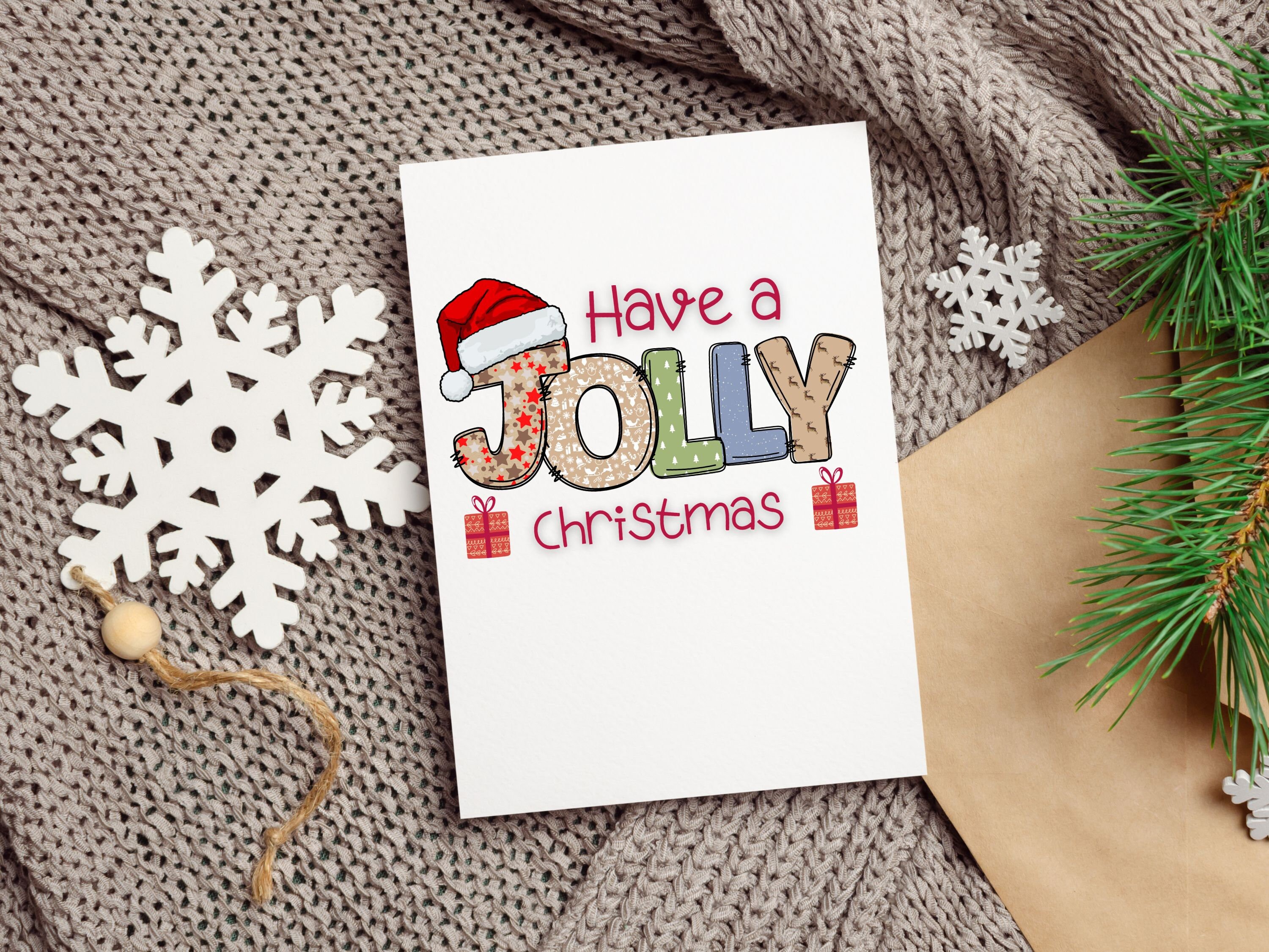 Have a Jolly Christmas Clipart Graphic 300dpi Transparent Png, Jpg It ...