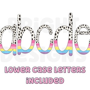 Fun Skinny Alphabet Png Clipart Letters 300dpi Transparent Png. A-Z ...
