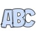 Pastel Clipart Letters 300dpi Transparent Png. 5 Styles of Alphabet ...