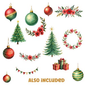 Christmas Alphabet Png Clipart Letters 300dpi Transparent Png. 4 Styles ...