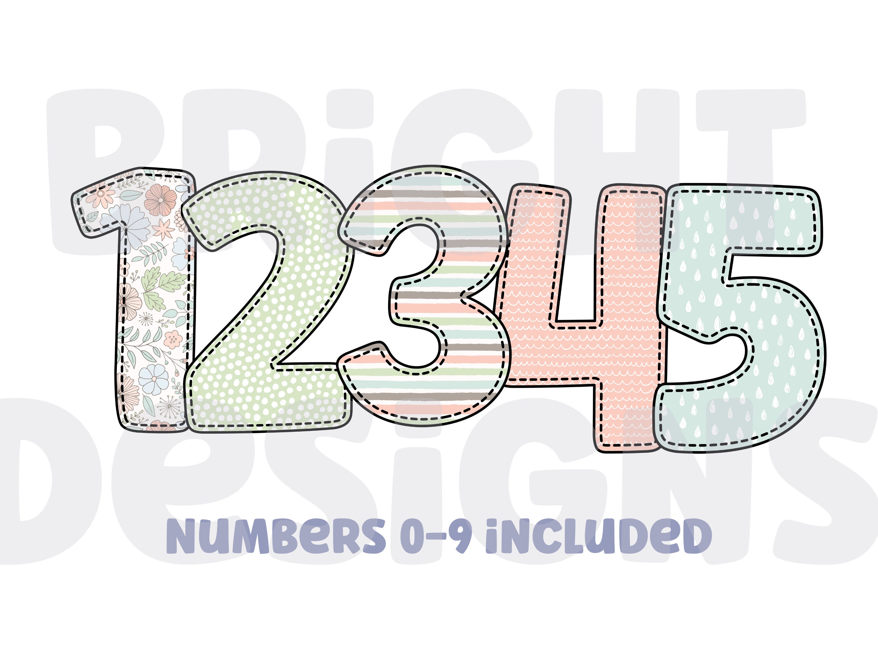 Spring Clipart Letters 300dpi Transparent Png. 5 Styles of - Etsy