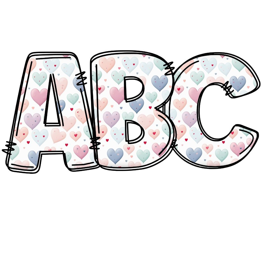 Books Clipart Alphabet Letters 300dpi Transparent Png. 5 Styles of ...