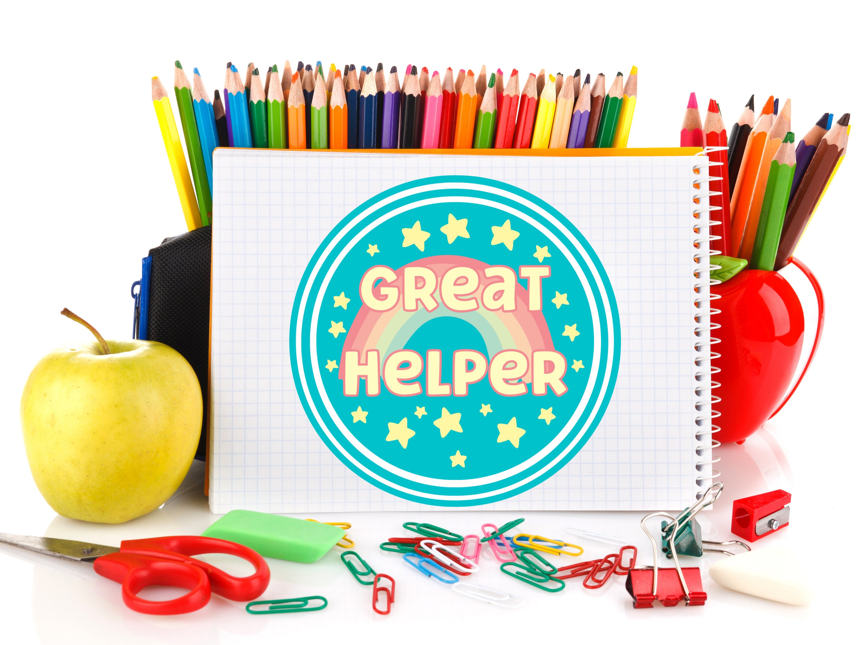 Great Helper Graphic 300dpi Transparent Png, Pdf and Jpg - Etsy