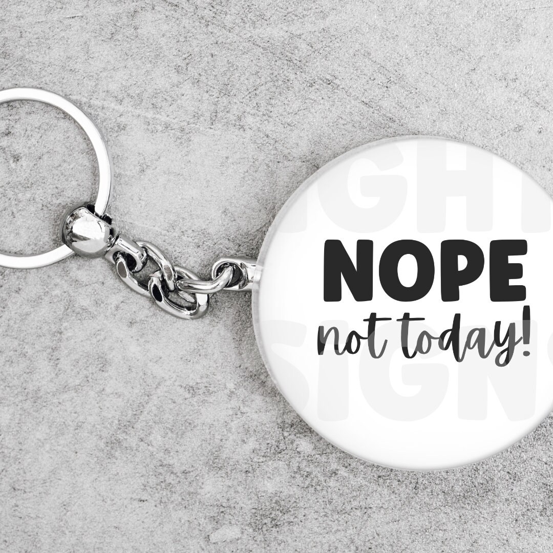 Nope Not Today Svg Clipart Graphic 300dpi Transparent PNG and - Etsy
