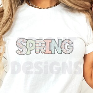 Spring Clipart Letters 300dpi Transparent Png. 5 Styles of - Etsy