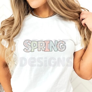 Spring Clipart Letters 300dpi Transparent Png. 5 Styles of Alphabet ...