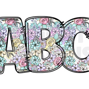 Colour Pop Alphabet Clipart Letters 300dpi Transparent Png. 5 Styles of ...