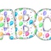 Party Clipart Letters 300dpi Transparent Png. 5 Styles of Alphabet ...