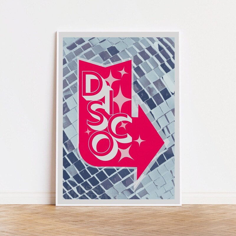 Disco Sign - Etsy