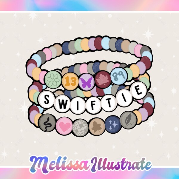 Taylor Swiftie Bracelet Png - Etsy