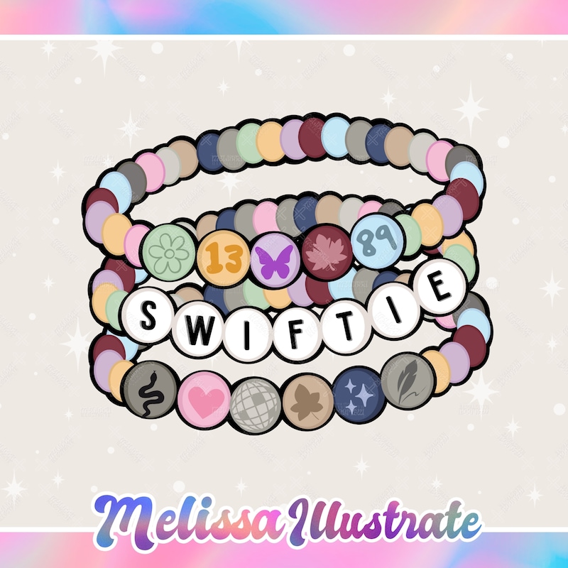 Swiftie Bracelet Svg - Etsy