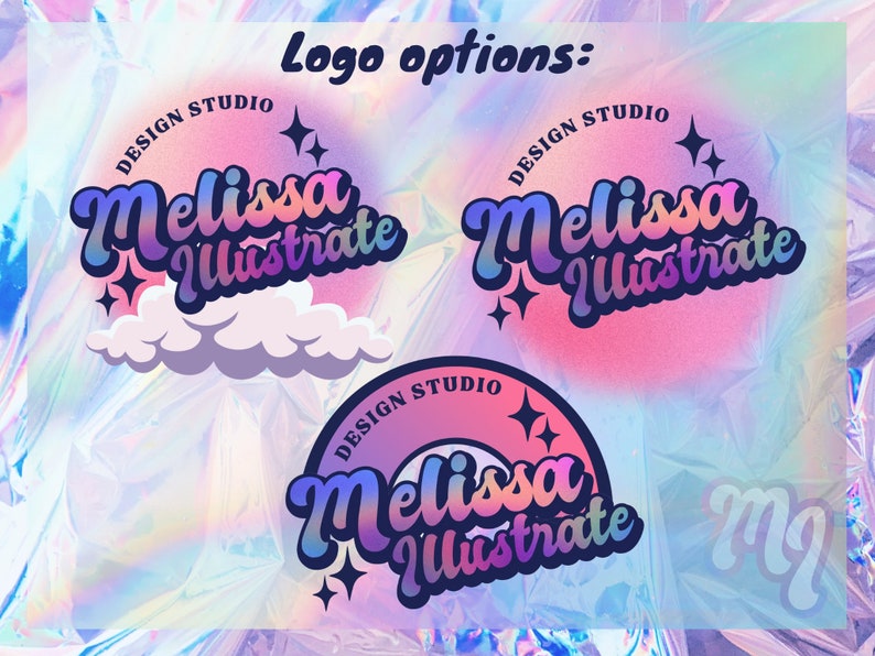 SINGLE LOGO Retro Ethereal Logo Branding Fashion Boho Logo - Etsy