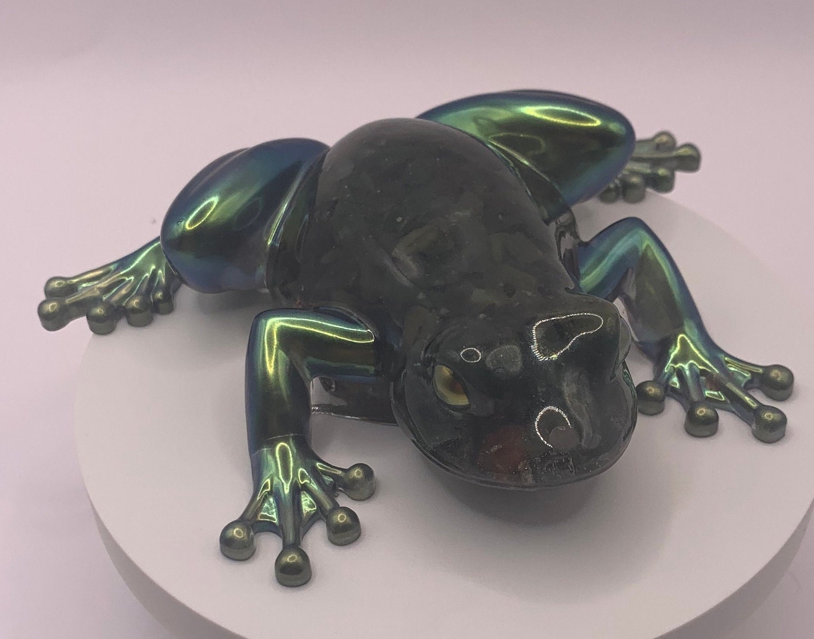 Green Aventurine Frog Tower Buster / Orgone Generator - Etsy