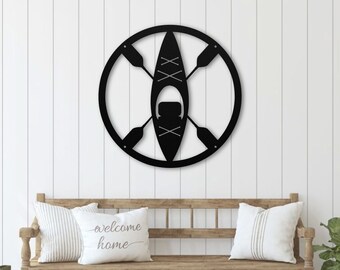Kayak Metal Sign - Etsy