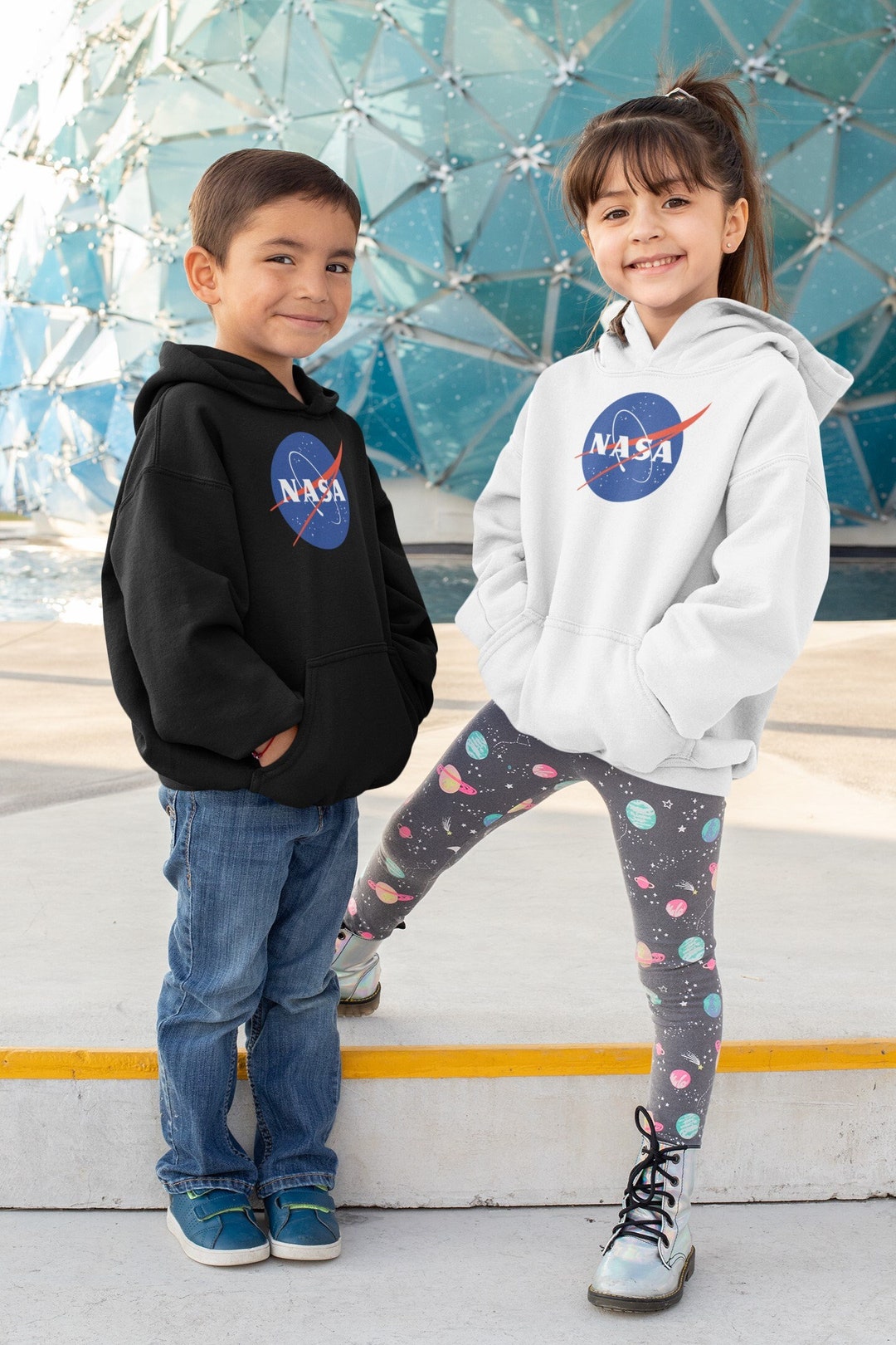 Youth NASA Hoodie Multiple Colors Meatball Logo - Etsy Canada
