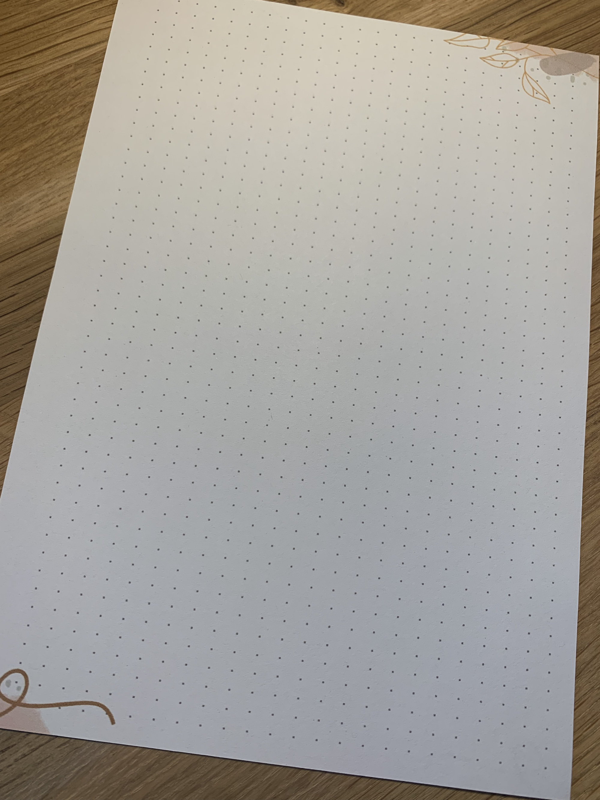 Dot Grid Paper Printable, Bullet Journal Note Pages, Personal Planner ...