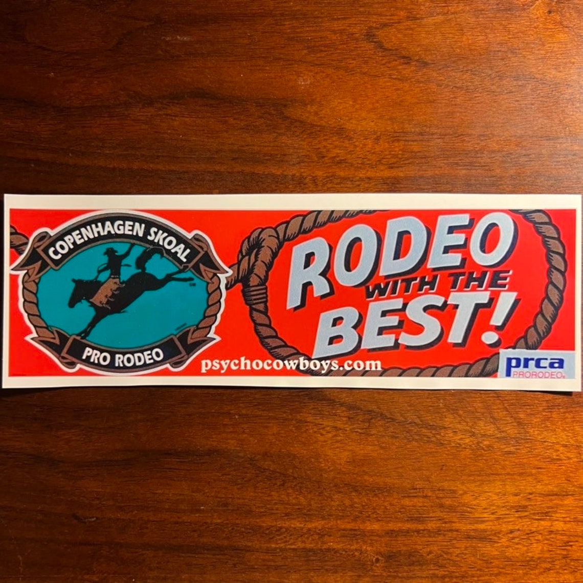 Copenhagen Skoal Pro Rodeo Bumper Sticker Vintage Inspired - Etsy
