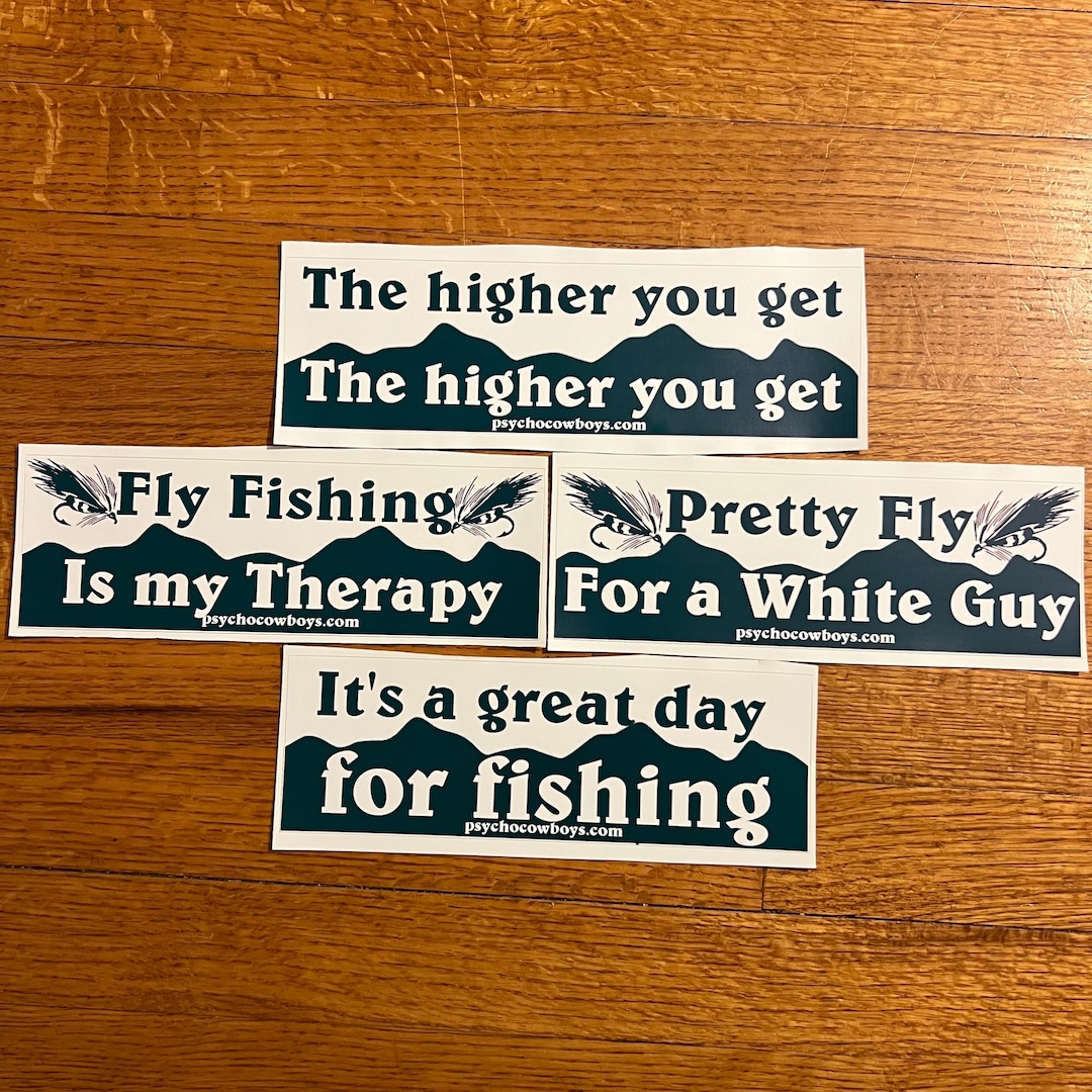 Colorado Fly Fishing Bumper Sticker Pack - Etsy