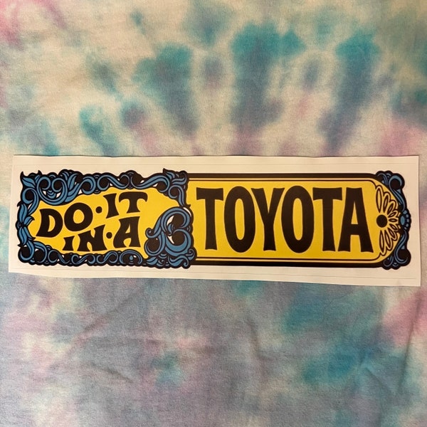 Toyota Camry Bumper Sticker - Etsy