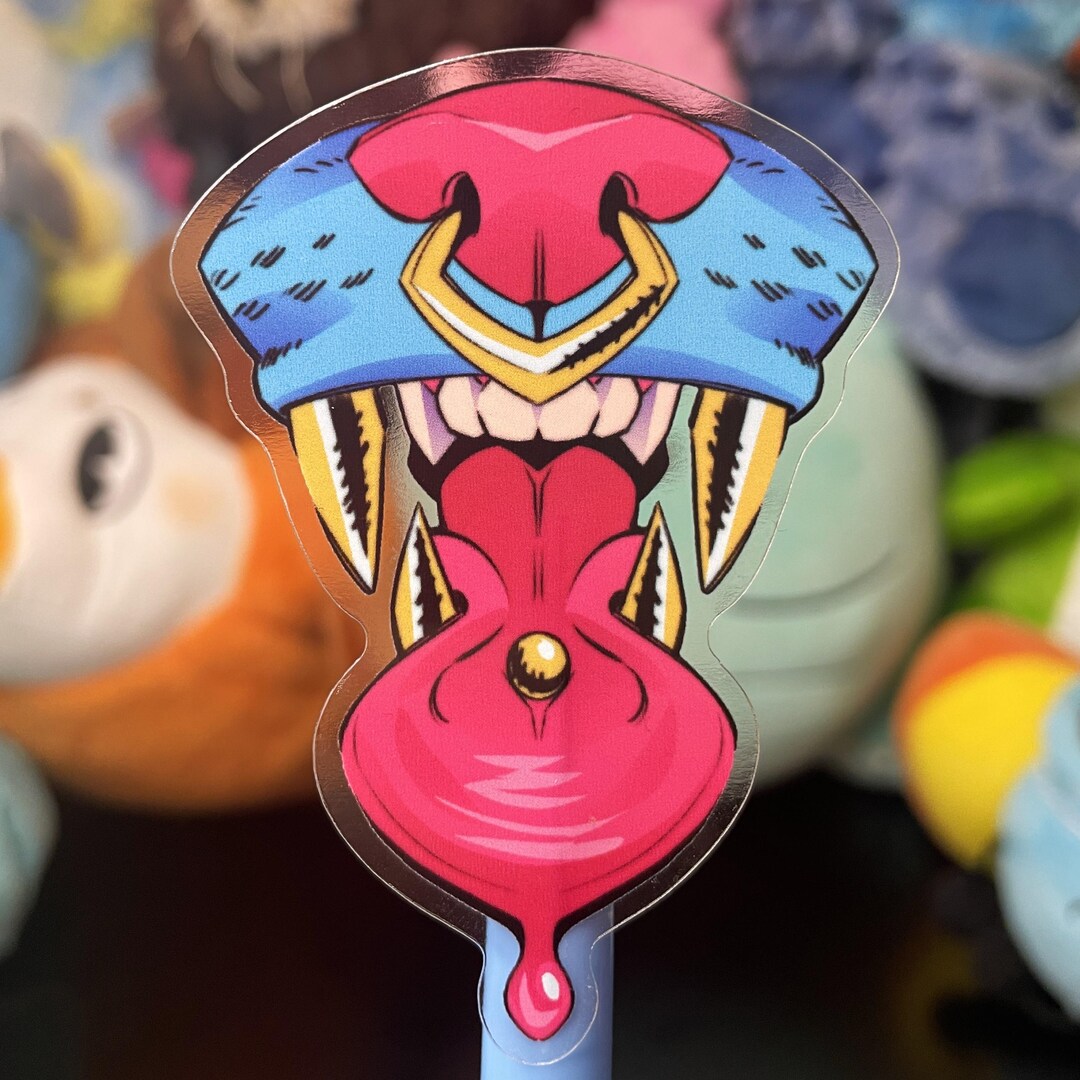 CMYK Maw Clear Sticker - Etsy