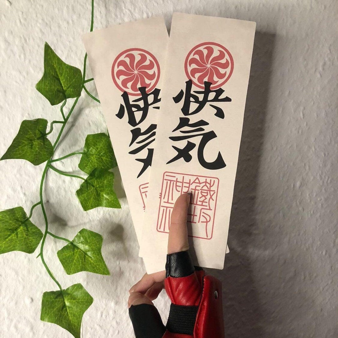 Kiriko Ofuda one Pair Overwatch 2 Bookmark / Cosplay Accessoires ...