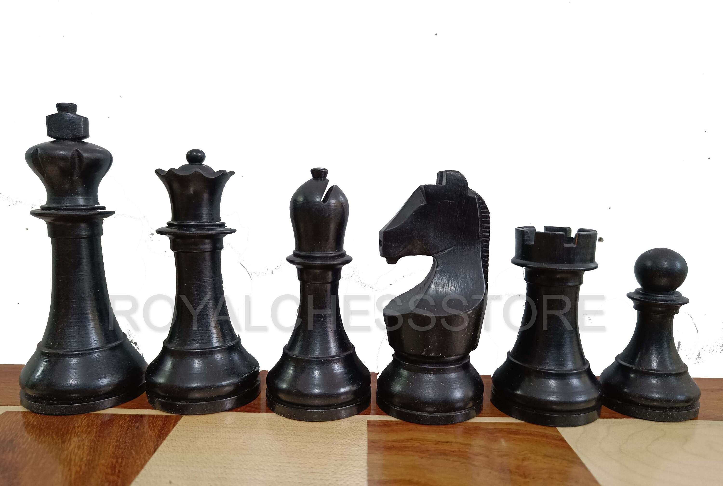 Original World Championship Chess Set Ebonies Boxwood Best Chess Set - Etsy